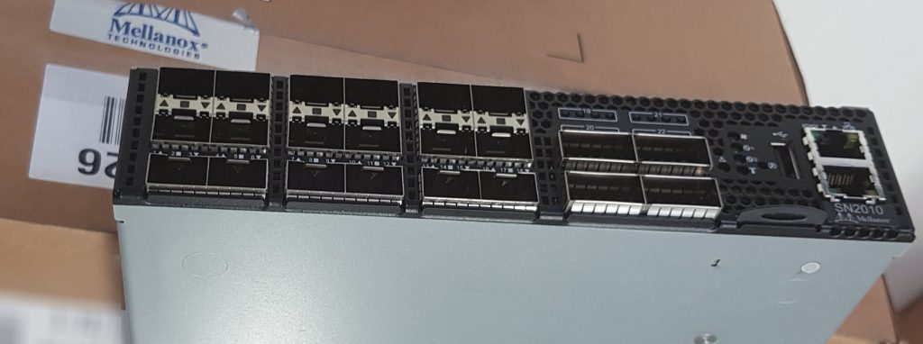 Les switchs Mellanox SN2010 ultra-low latency - SIIUM